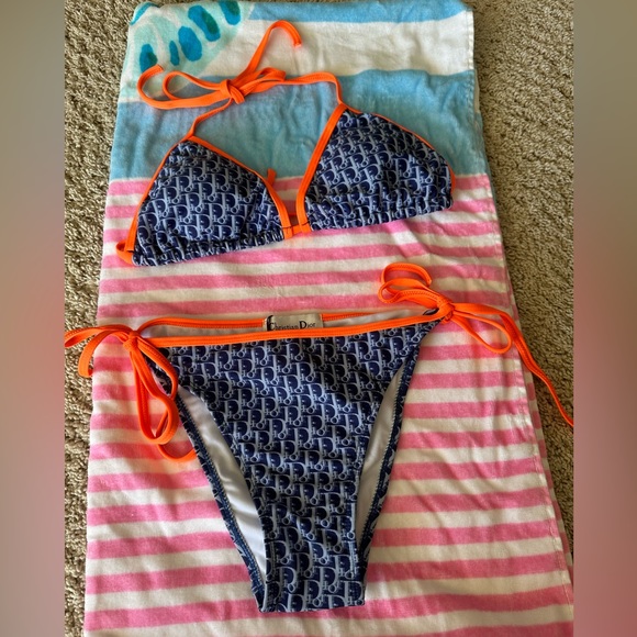 Swim | Christian Dior String Bikini M | Poshmark